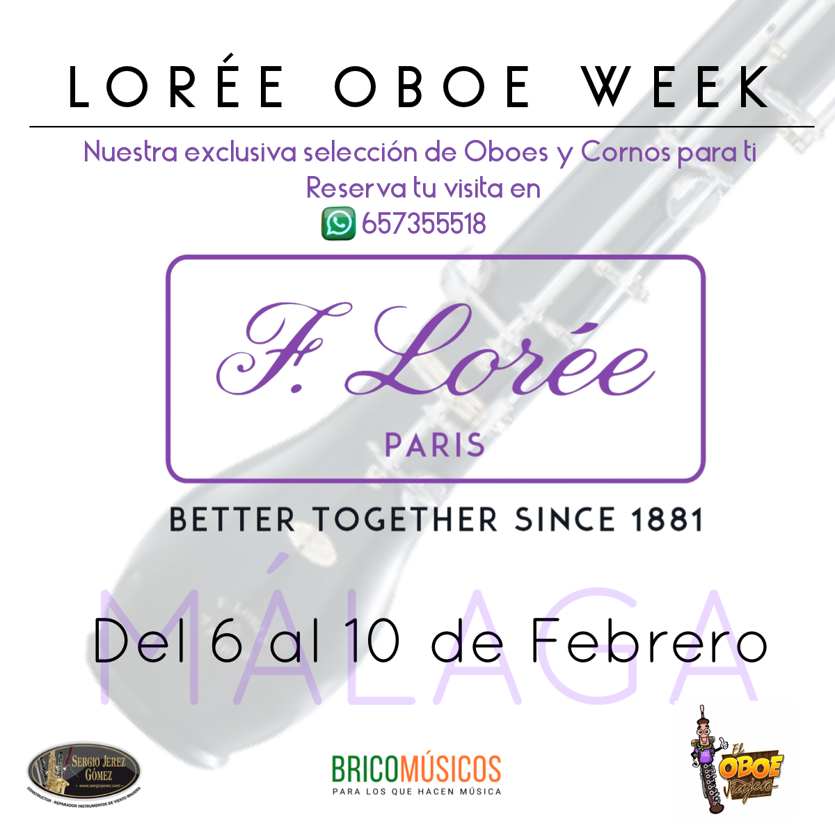 La II Lorée Oboe Week en Málaga: la demostración de que la Inteligecia ...